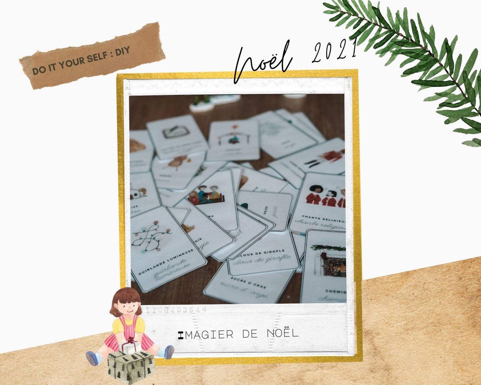 72 cartes de Noël imprimable pour les enfants | Moments Factory